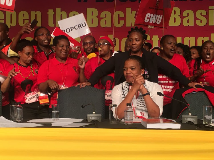 Cosatu elects its first female president, Zingiswa Losi